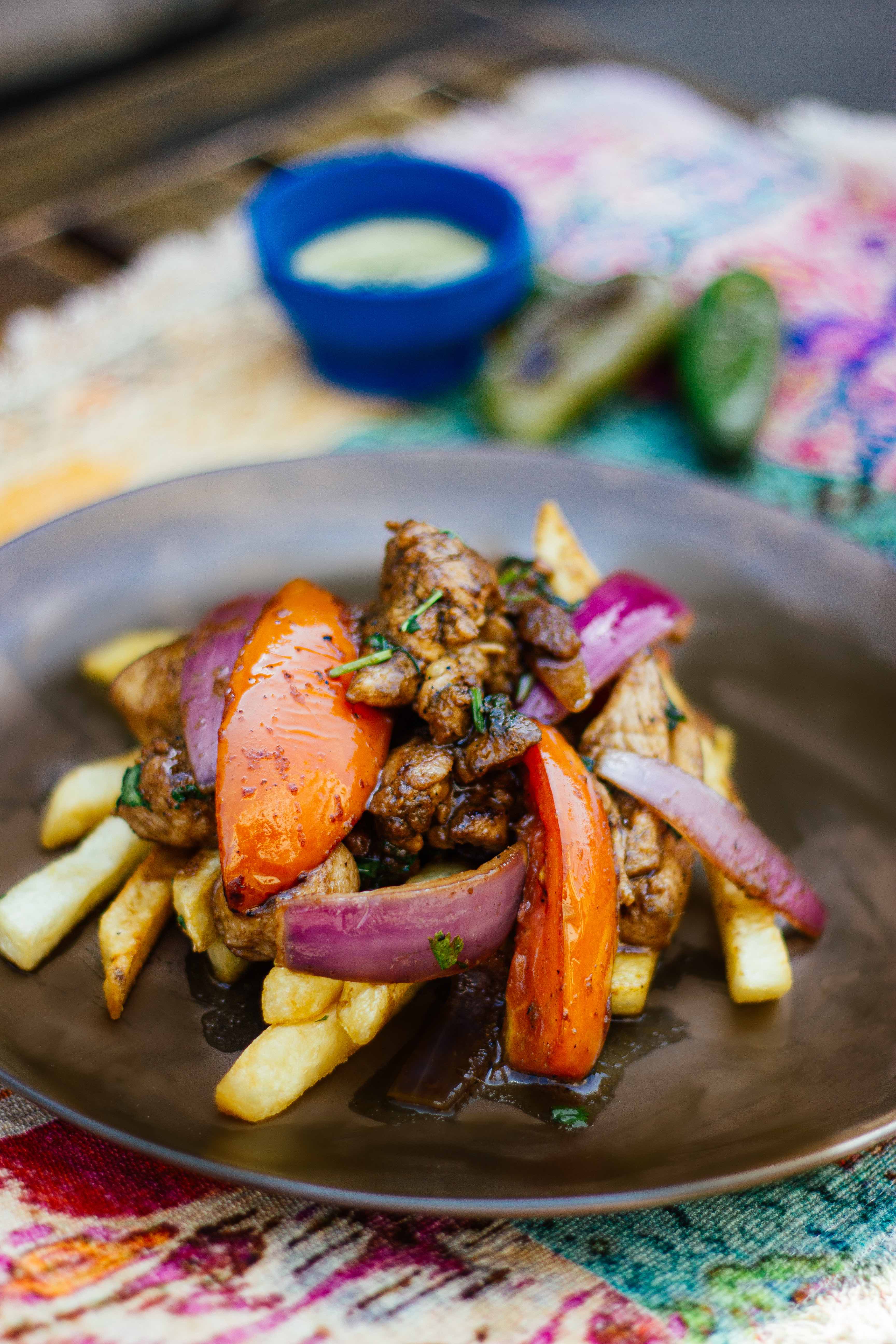 Pollo Saltado (Chicken Stir Fry) | Huarique Culver